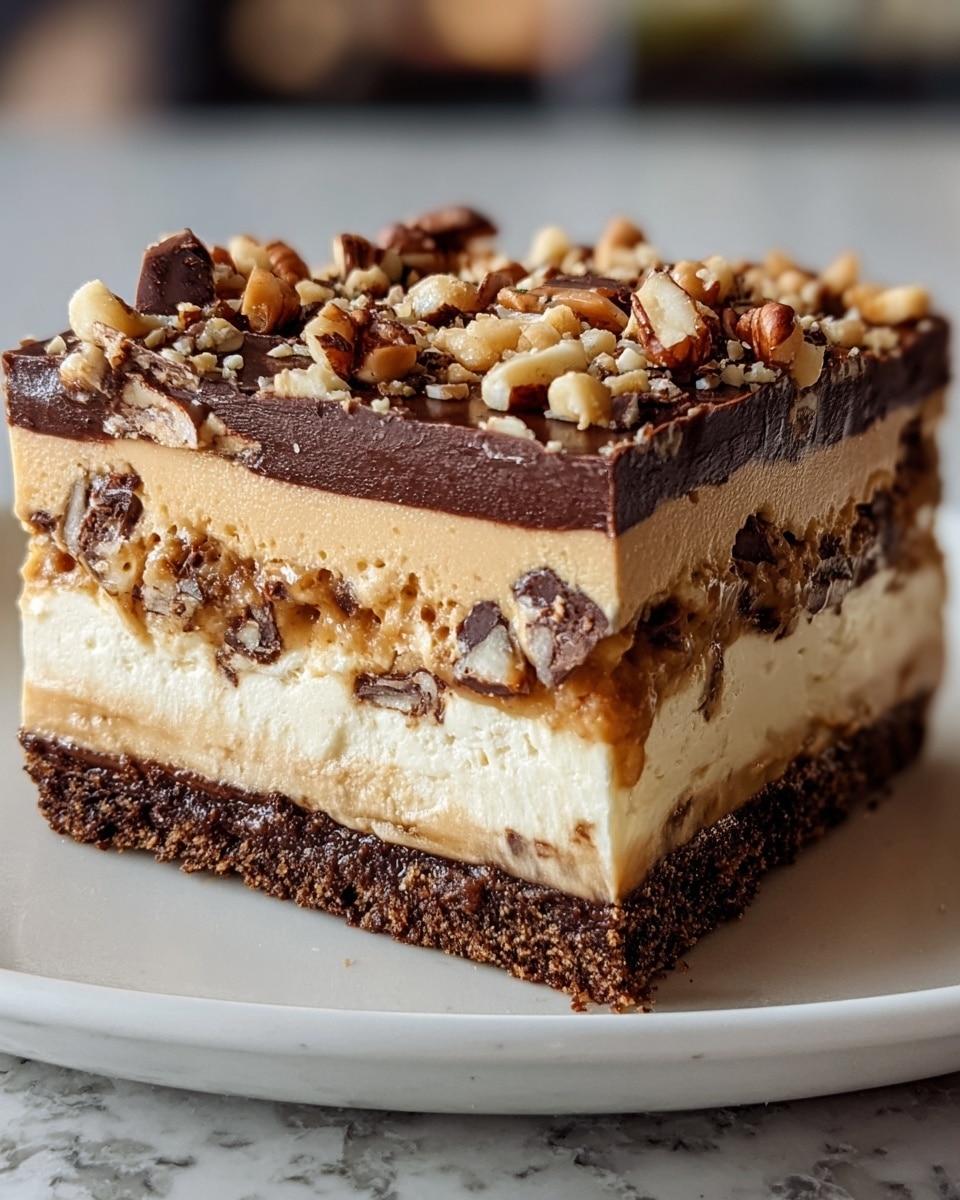 No Bake Turtle Lush: Irresistible Layered Dessert Everyone Will Love